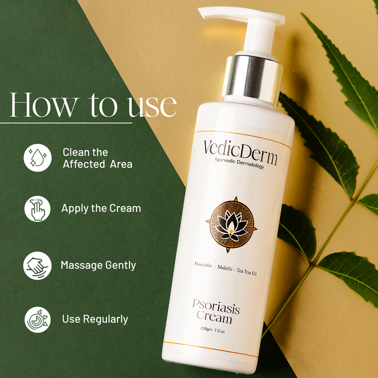 VedicDerm Psoriasis Cream – VedicDerm - Ayurvedic Dermatology